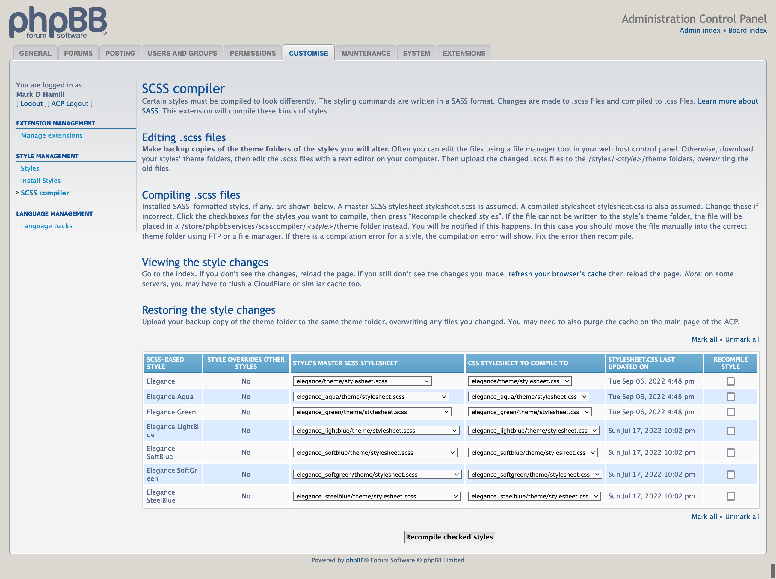 SCSS Compiler » phpBB Services SCSS Compiler » phpBB Services